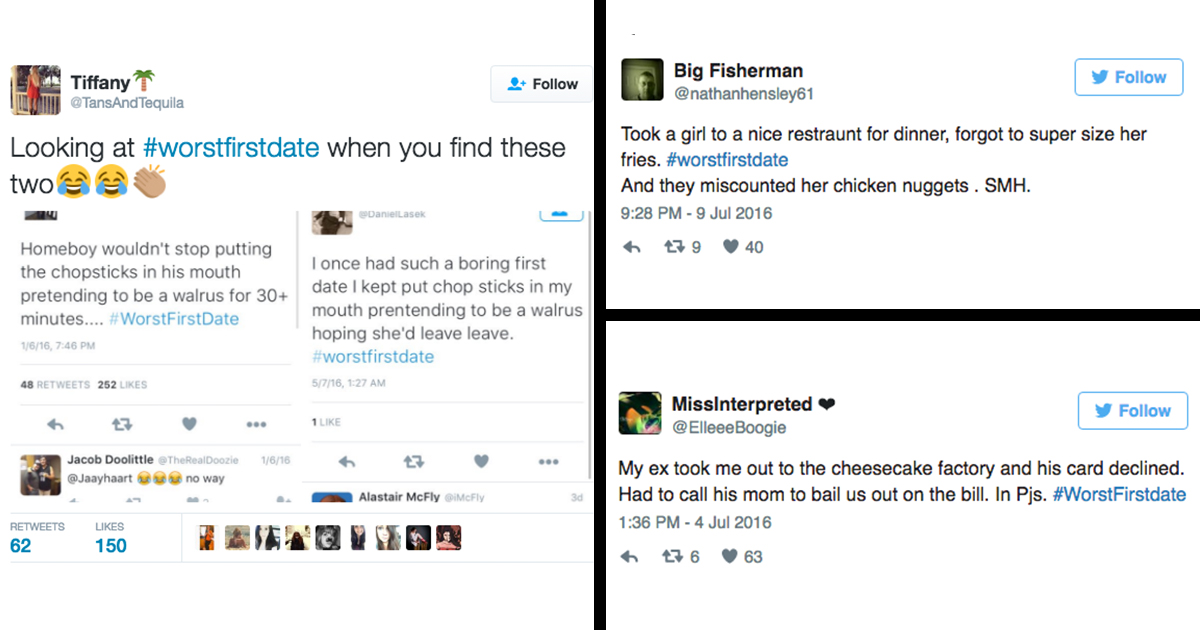 These 38 First Dates Were The Absolute WORST – And We Can't Stop Laughing