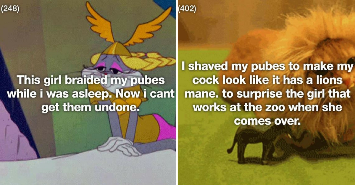 25 Creative People That Turned Their Pubes Into 'Art'